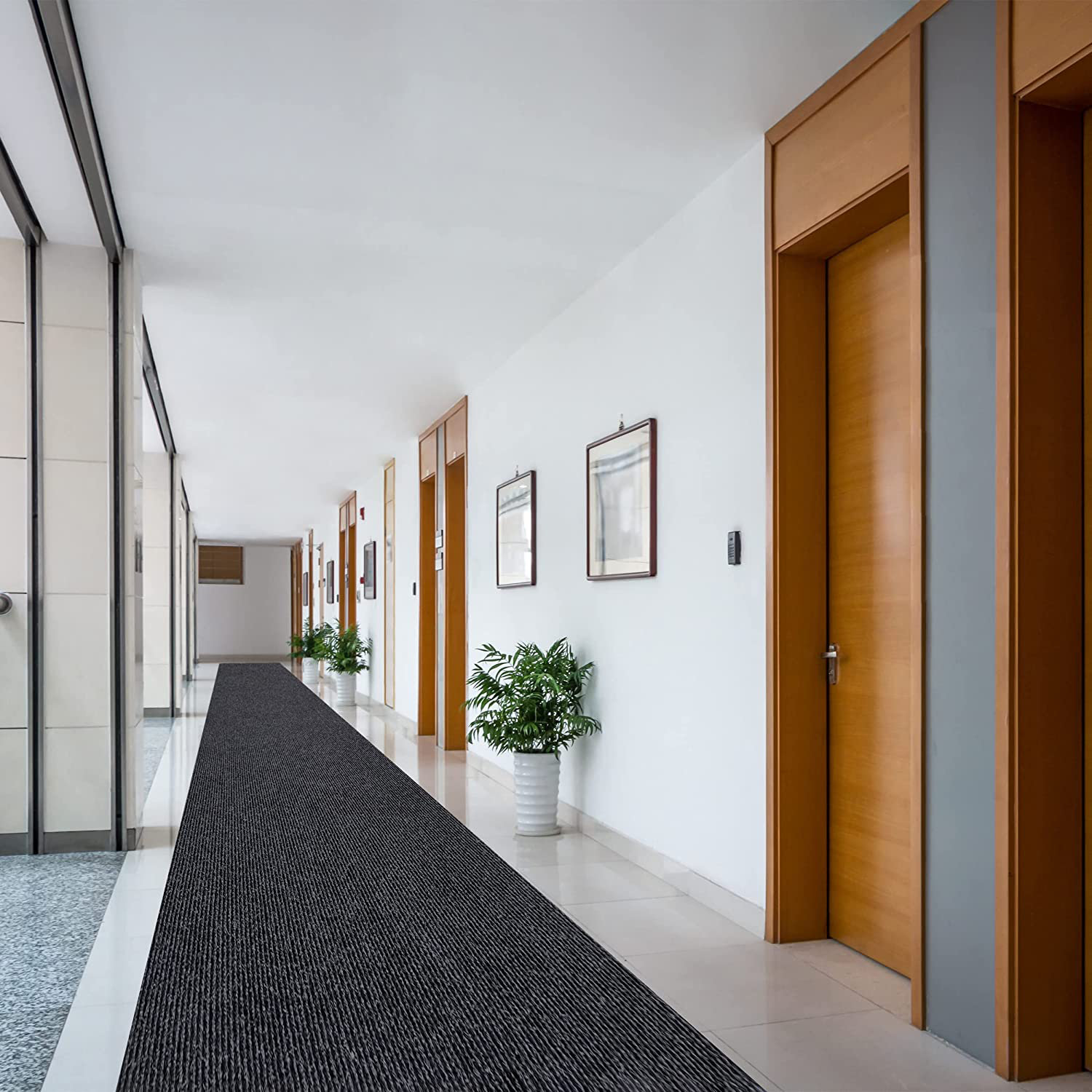 Latitude Run® Jahliya Custom Size Outdoor/Indoor 42'' Wide Runner Rug ...