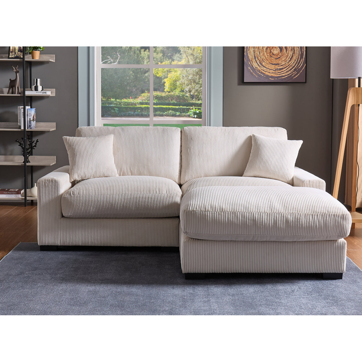 Latitude Run® Modern Sofa Modular Sectional Sofa,4 Seater Oversized ...