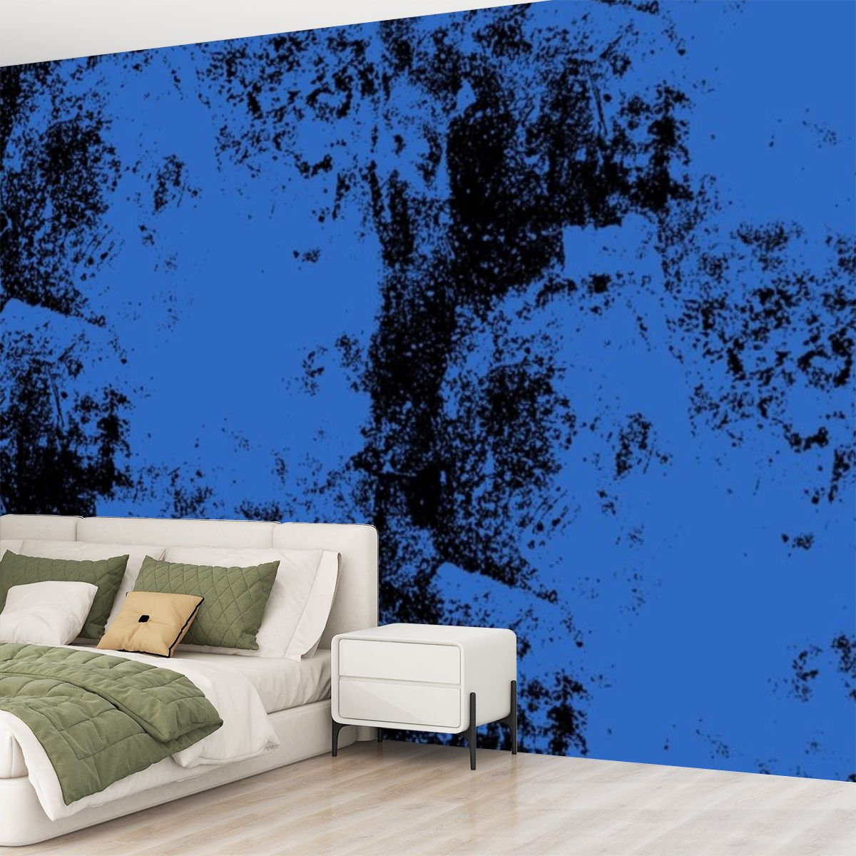 Ivy Bronx Peel and Stick Canvas Wallpaper Wall Mural High contrast ...