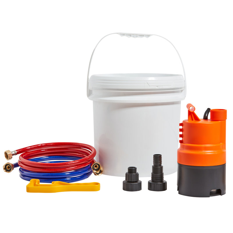 VEVOR Tankless Water Heater Flushing Kit, Includes Efficient Pump | Wayfair