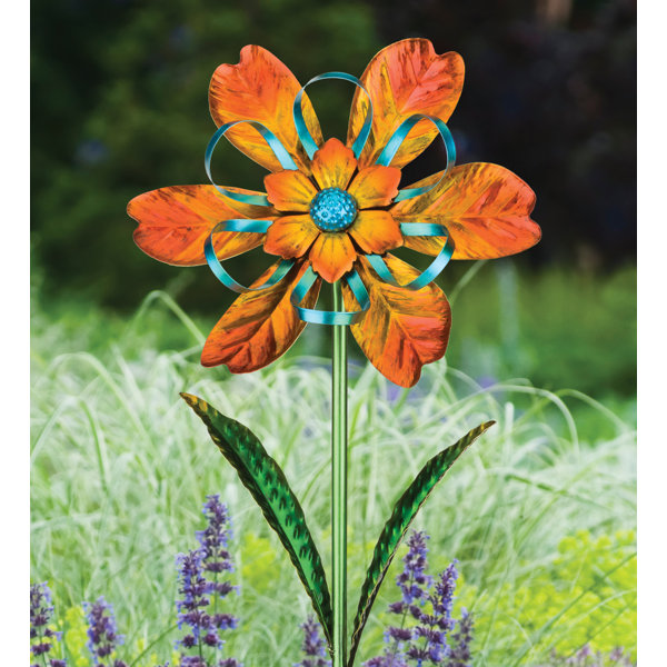 Regal Art & Gift Ribbon Flower Spinner Stake | Wayfair