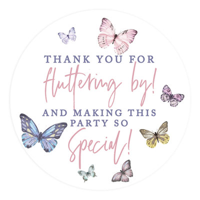 Koyal Wholesale Kids Party Favour Thank You Stickers, Thank You For ...