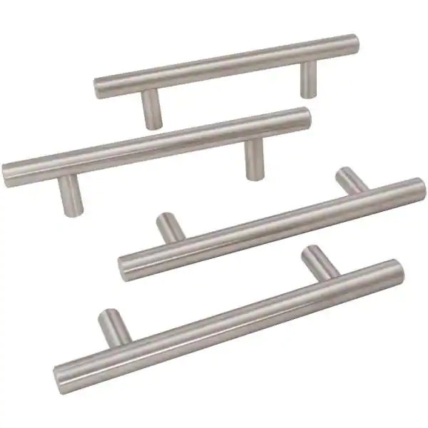 D. Lawless Hardware (4-Pack) 3-3/4" Stainless Steel Bar Pull | Wayfair