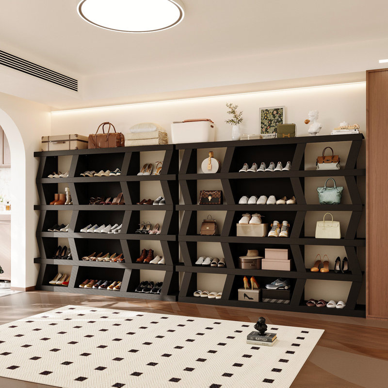 Hokku Designs 35 Pair Display Shoe Rack | Wayfair