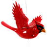Exhart Solar WindyWings Cardinal Wind Chime, 10 by 9 Inches | Wayfair