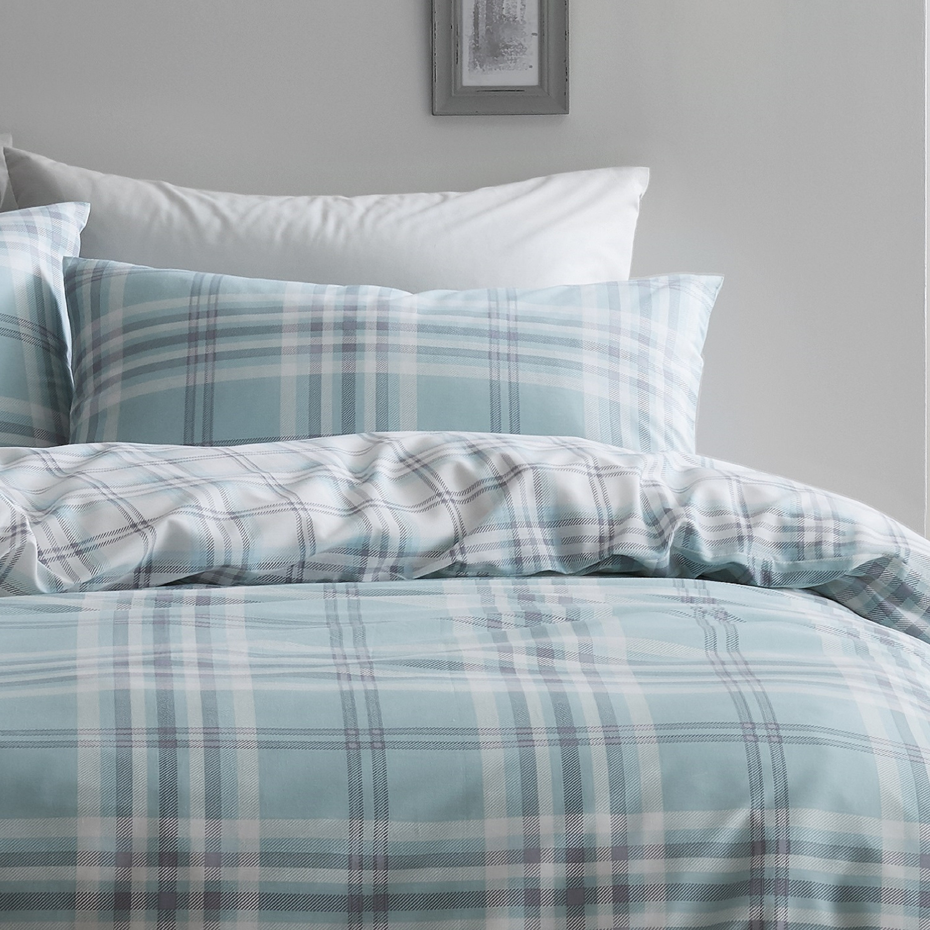 Catherine Lansfield Kelso Tartan Housewife Pillowcase | Wayfair.co.uk