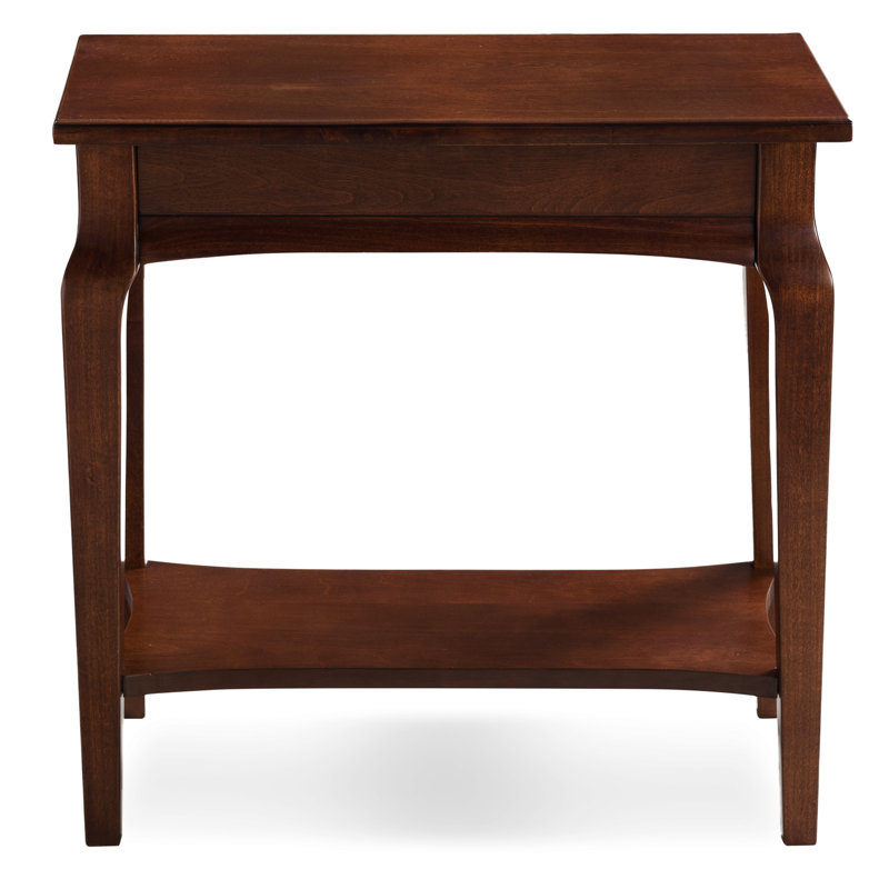 Winston Porter Stratus Solid + Manufactured Wood Narrow Side Table ...
