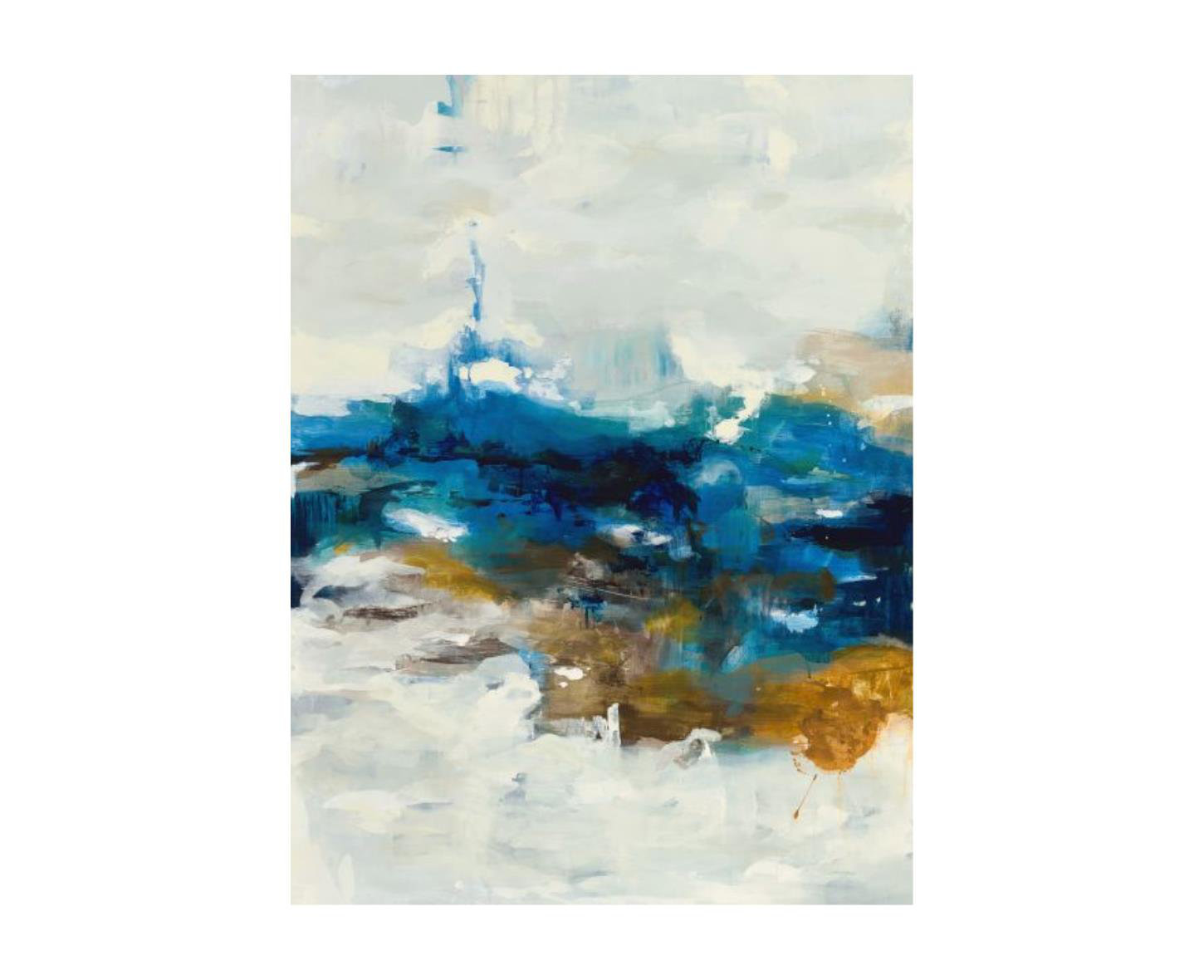 Chelsea Art Studio Far Ocean by Samuel Kane - Wrapped Canvas Painting ...