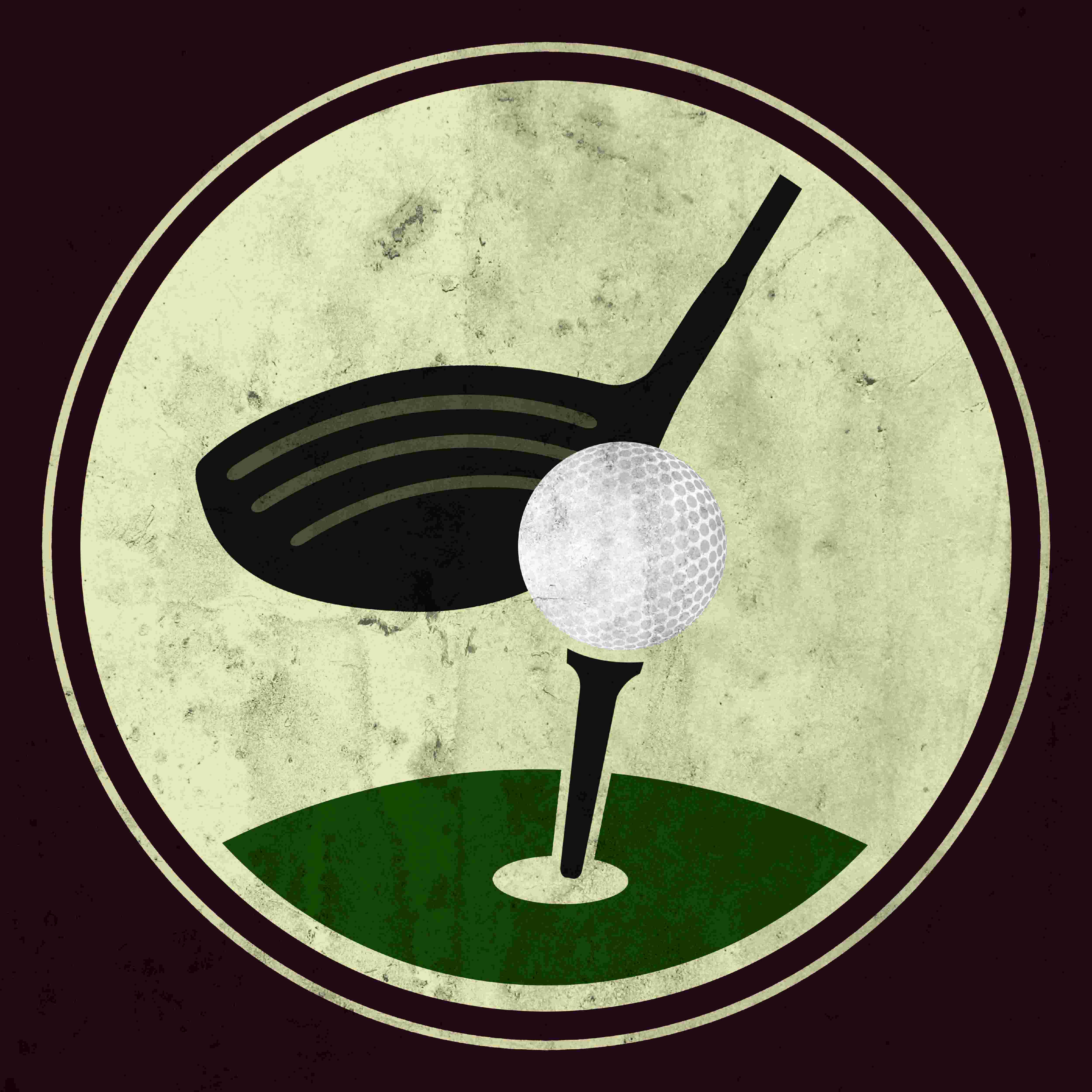 Winston Porter Golf Icon 2 - Wrapped Canvas Graphic Art | Wayfair