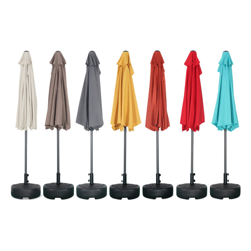 Dakota Fields 2.5m Round Half Parasol For Balcony | Wayfair.co.uk