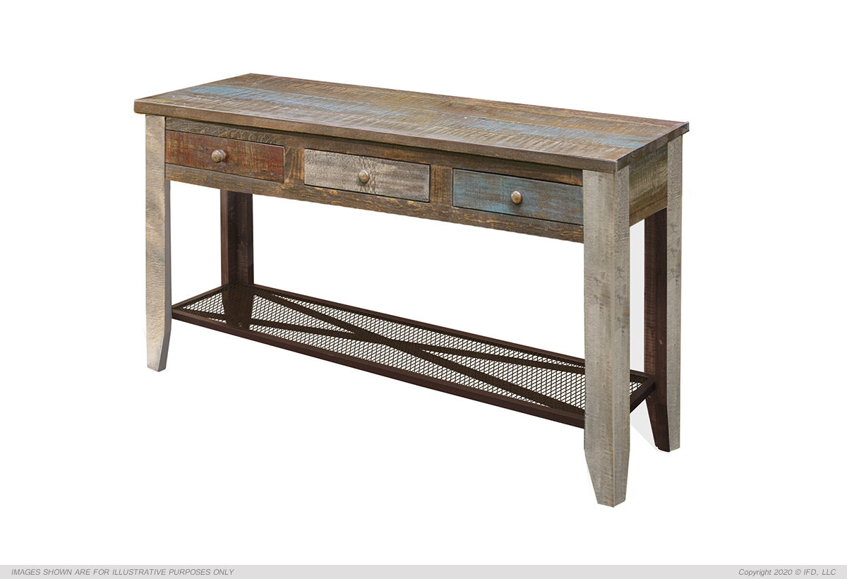 Laurel Foundry Modern Farmhouse® Dodge Lupita 55" Solid Wood Console ...