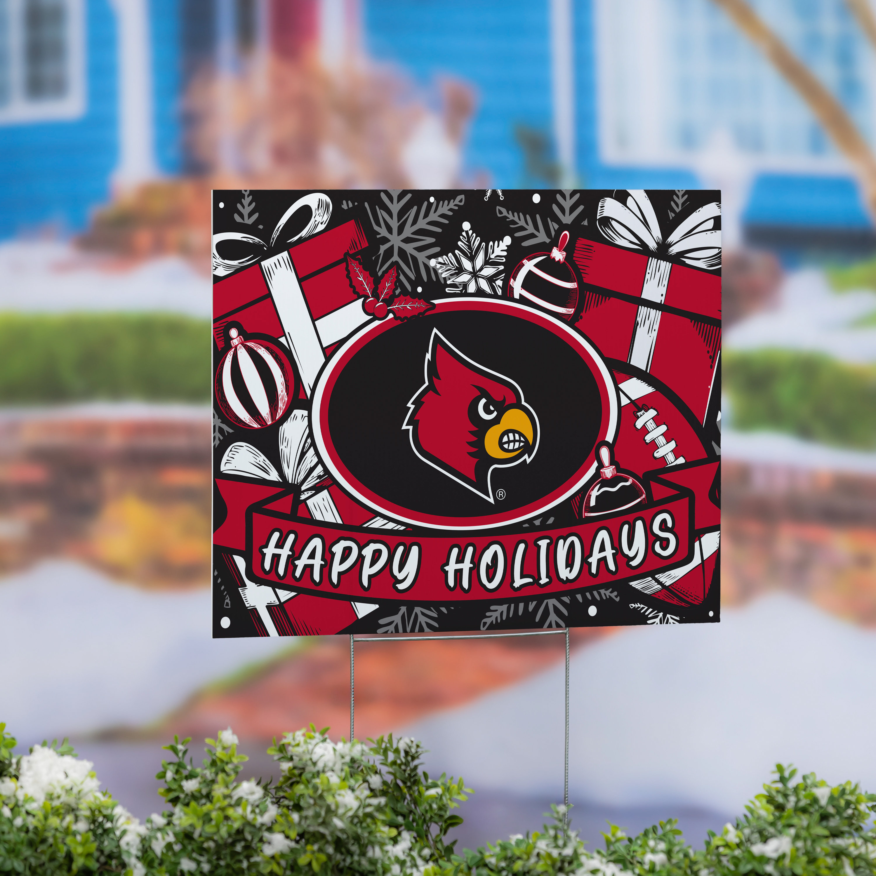 Ebern Designs University of Louisville Yard Sign, Holiday | Wayfair