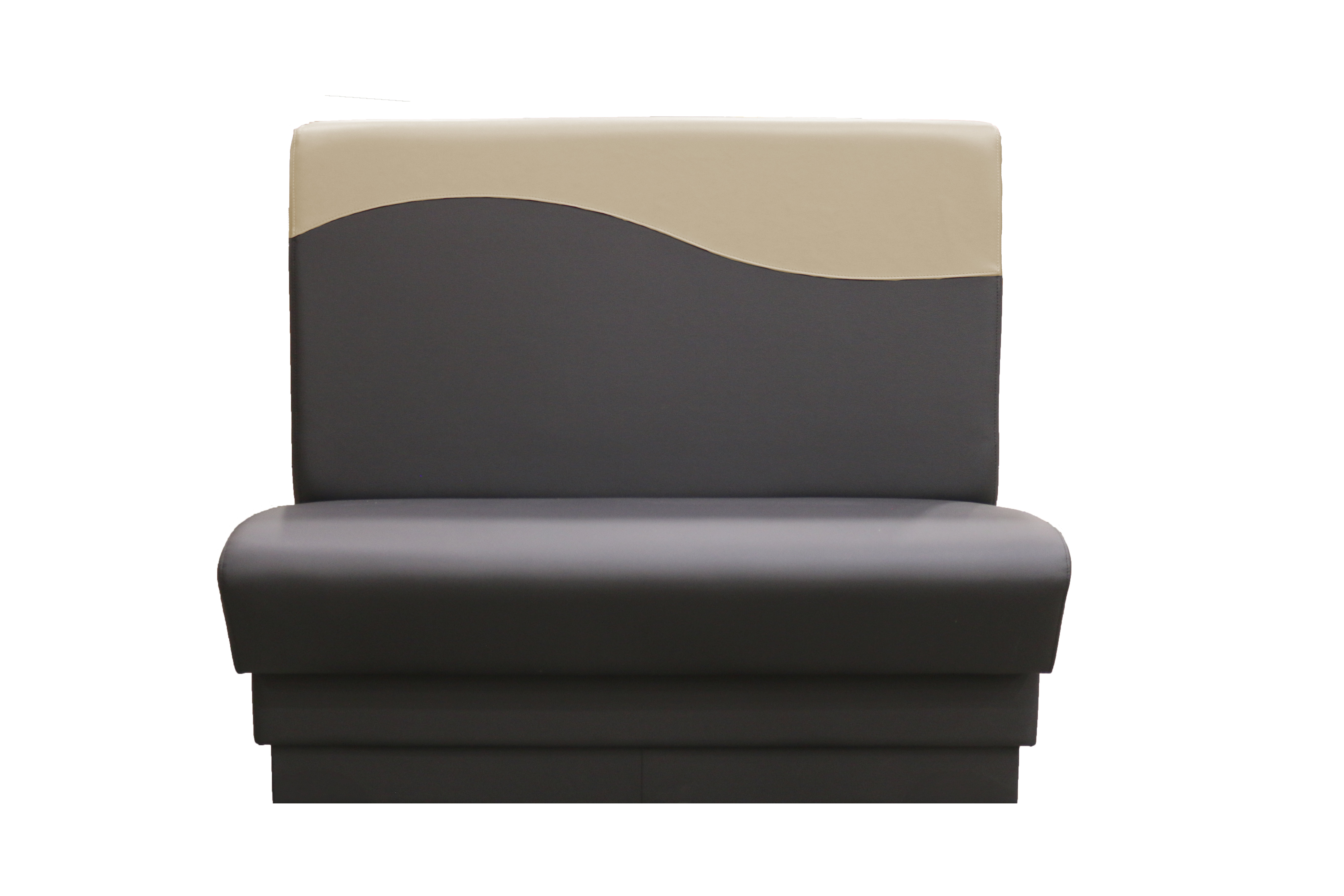 QA Group Olympic Style Single Restaurant Booth Seating - Contrast ...