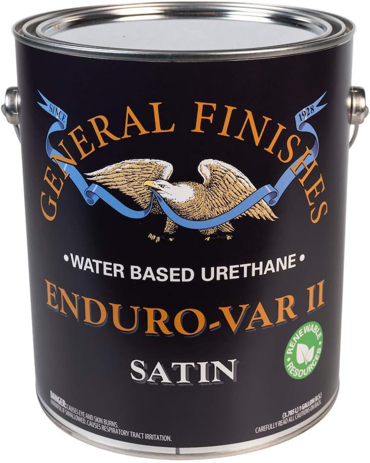 General Finishes Enduro-VAR II Water Based Urethane Satin Topcoat | Wayfair