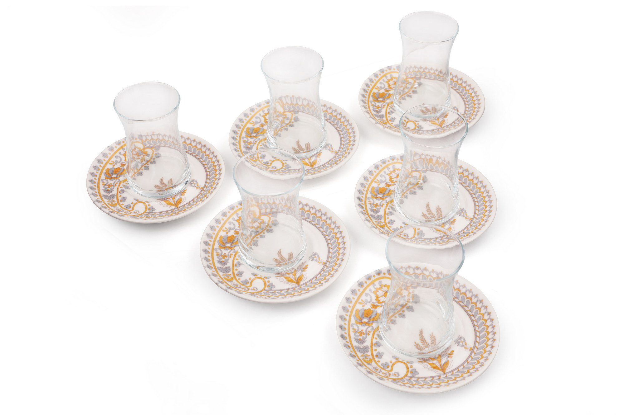 Canora Grey Tea Cup Set (12 Pieces) | Wayfair