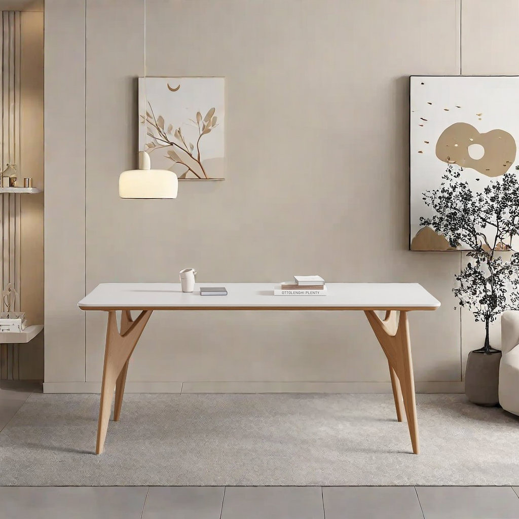 Corrigan Studio® Munehito Solid wood rock table | Wayfair