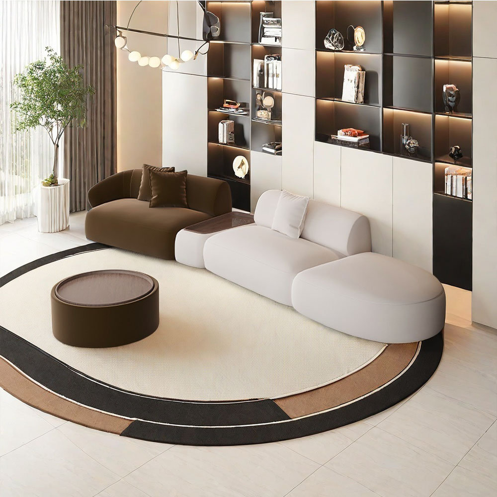 Danbenla design Curved Corner Trendy Unique Shape Sofa Set | Wayfair