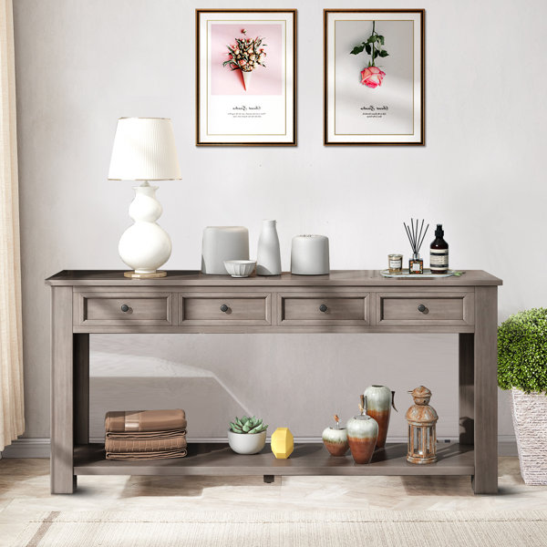 Winston Porter Geordani 63.01'' Console Table | Wayfair
