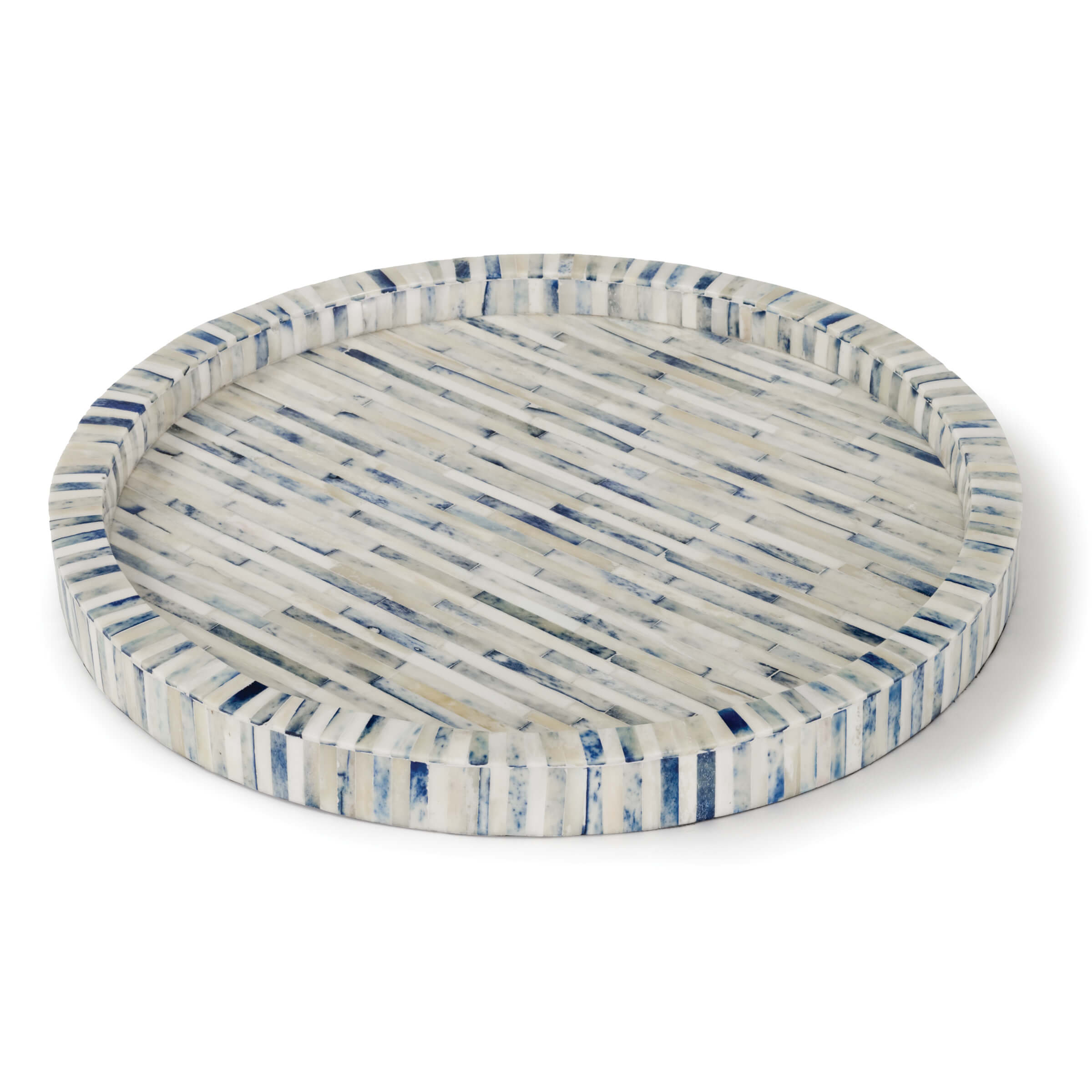 Regina Andrew Bone and Indigo Tray Round & Reviews - Wayfair Canada
