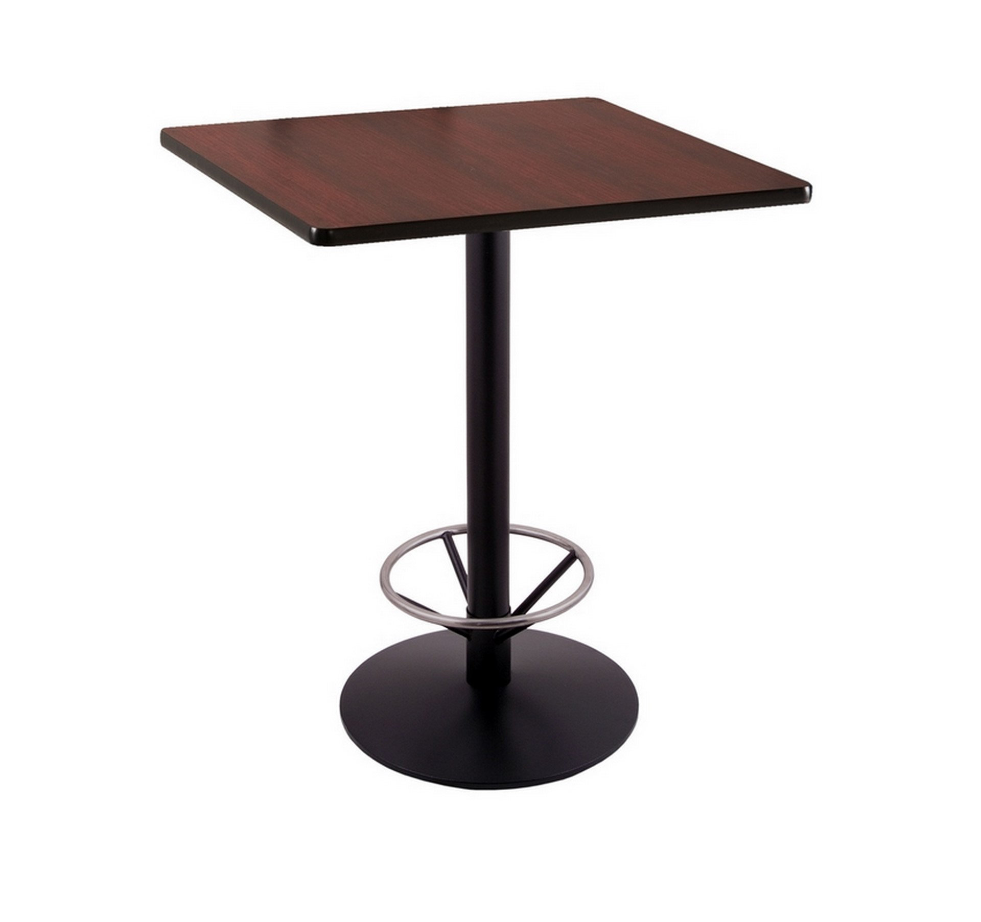 Holland Bar Stool Bar Height Pedestal Table with Foot Ring - Wayfair Canada