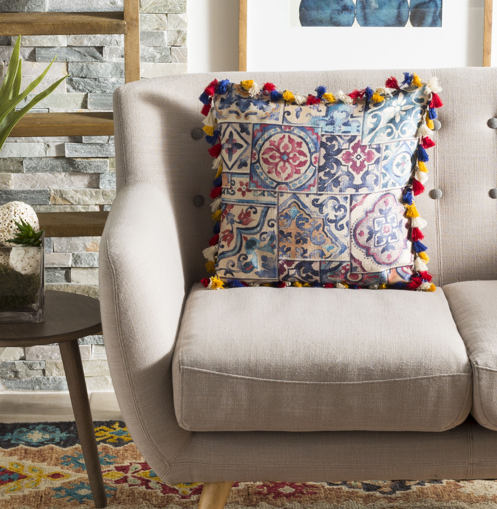 Safavieh Candela Throw Pillow & Reviews | Wayfair