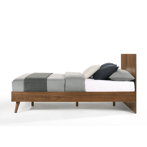 Wade Logan® Aukai Walnut Bed & Reviews | Wayfair