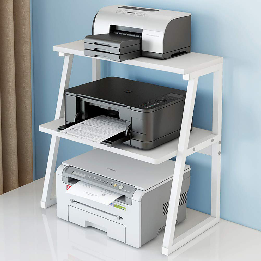 Passetas Printer Stand,Printer Stand Table Shelf Cabinet Desk With ...