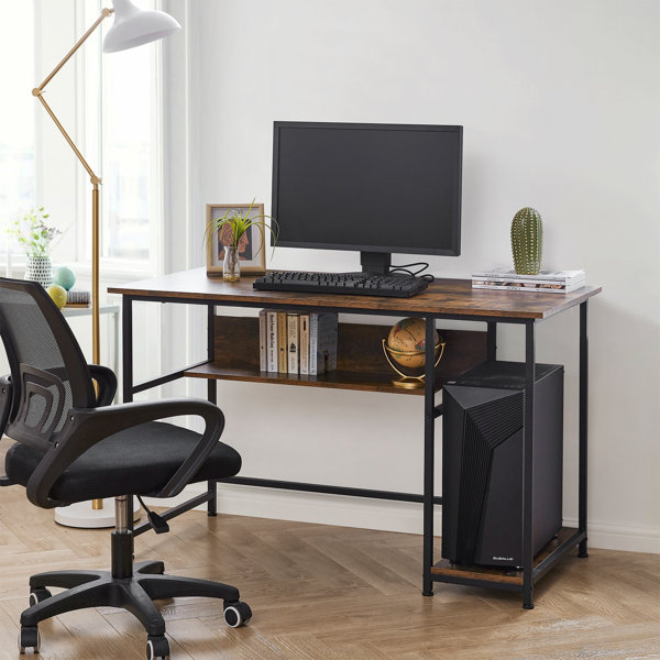 DormCo Suprima® Darkwood Computer Tower Storage Desk | Wayfair