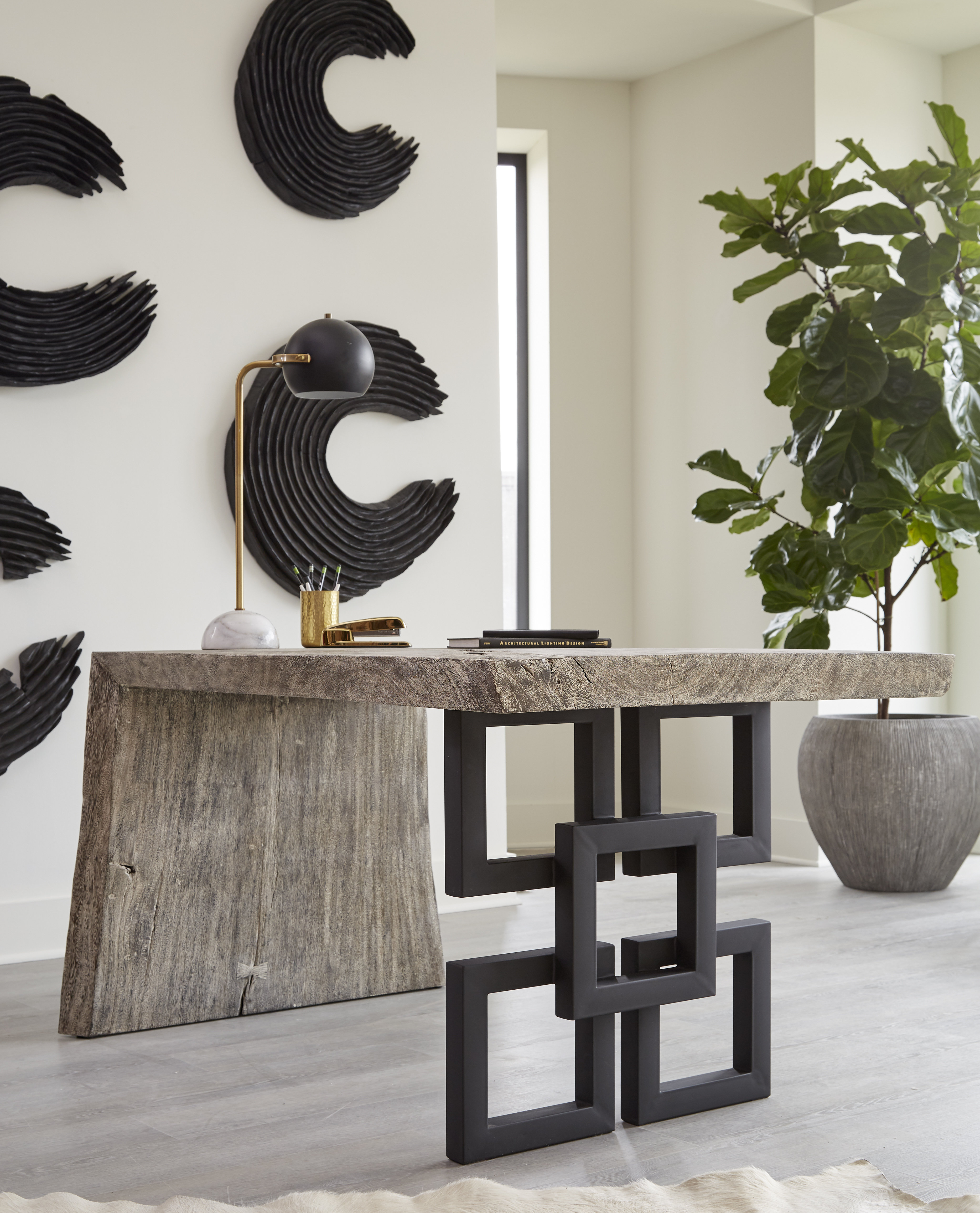 Phillips Collection Waterfall Desk | Wayfair