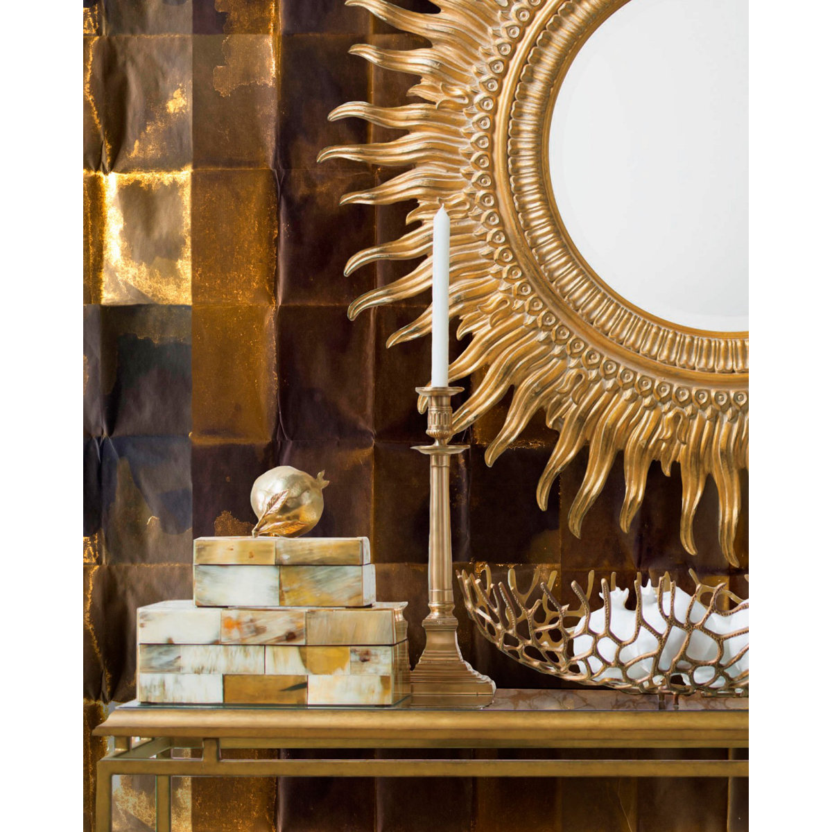 MINDTHEGAP Impermanence Shibui 9.8425' L x 20.5" W Textured Wallpaper ...