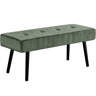 George Oliver 39.4" Corduroy Upholstered Bench & Reviews - Wayfair Canada