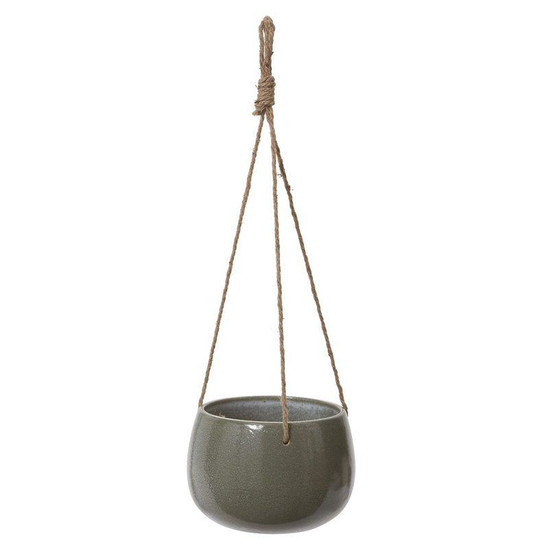Ebern Designs Hargrett Ceramic Hanging Planter | Wayfair