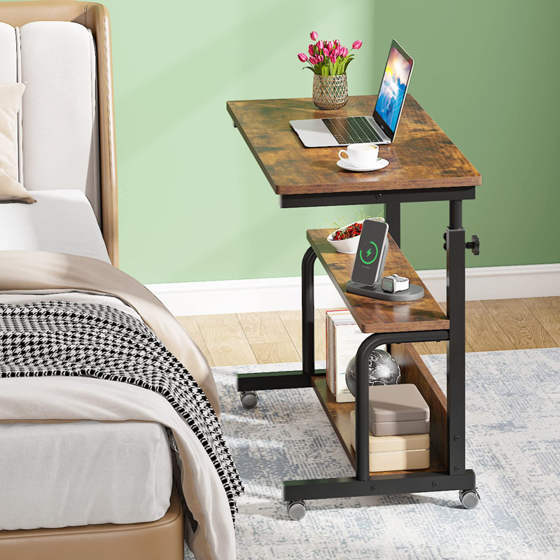 17 Stories Chrishanda Height Adjustable Portable Desk | Wayfair