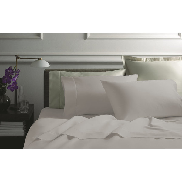 Winston Porter Cotton Blend Solid Colour Sheet Set & Reviews - Wayfair ...