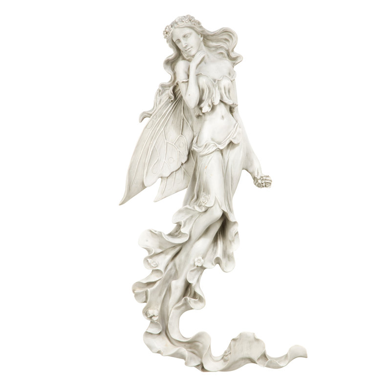 Design Toscano Brianna the Summer Breeze Fairy Wall Sculpture & Reviews ...