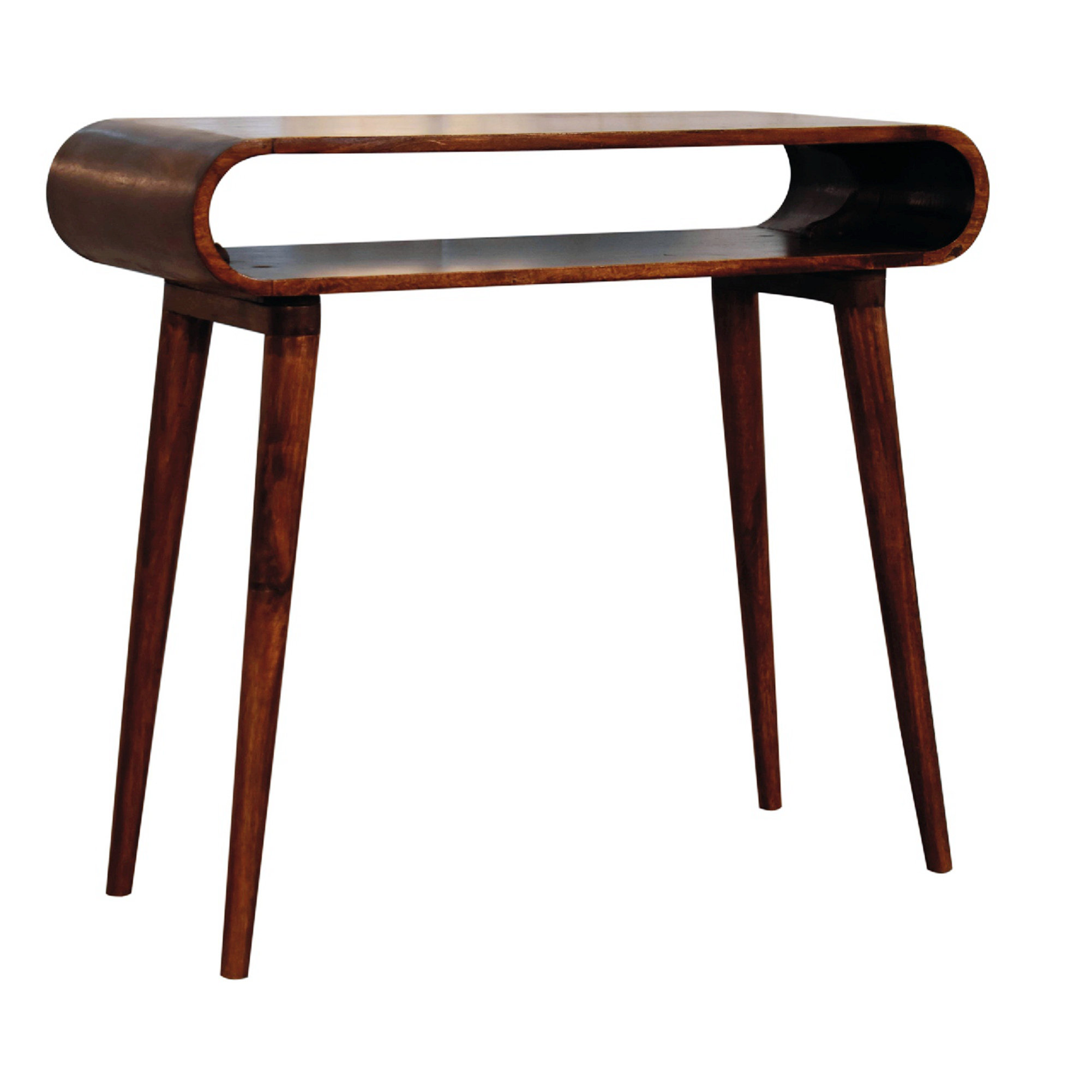 Loon Peak® Nordic Style Console Table – Minimalist Entryway Table with ...