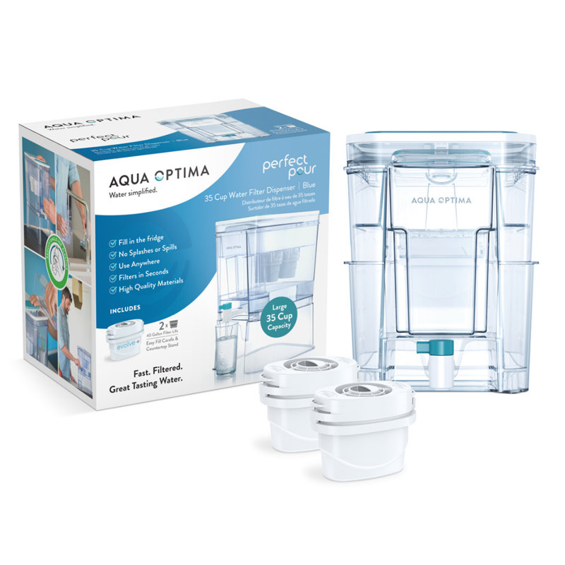 Aqua Optima Xl 35 Cup Water Filter Dispenser & Reviews | Wayfair