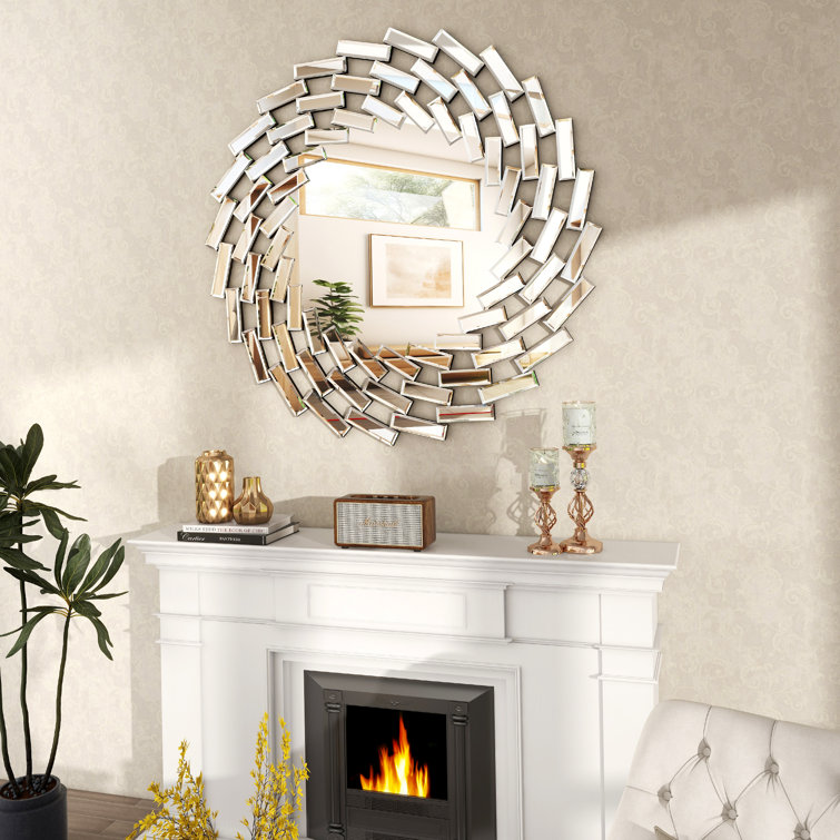 Fairmont Park Beveled Frameless Gear Mirror | Wayfair.co.uk