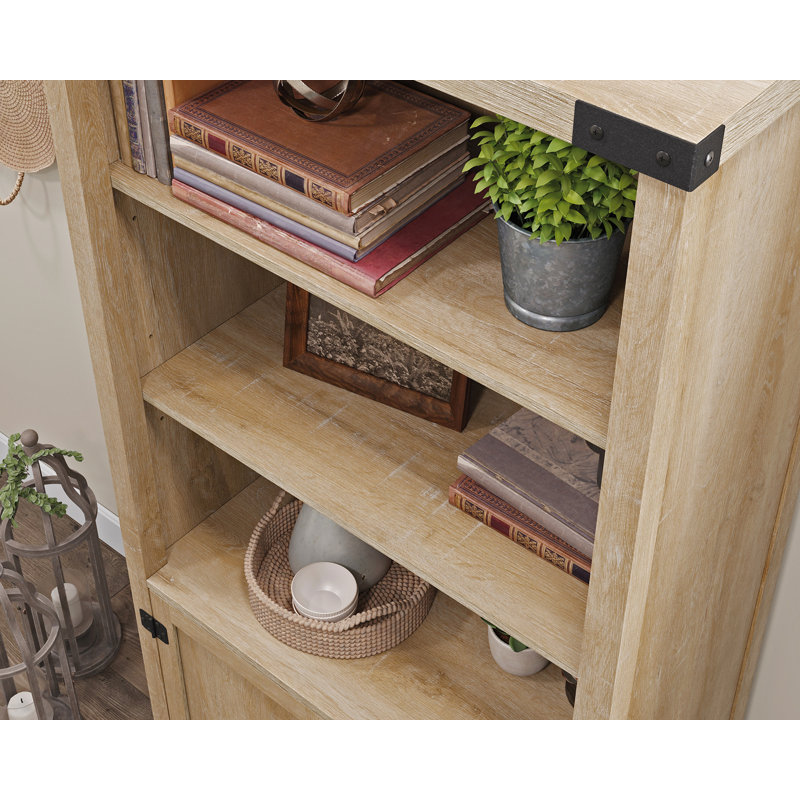 Crafters and Weavers Bridge Acre Rustic Farmhouse Library | Wayfair