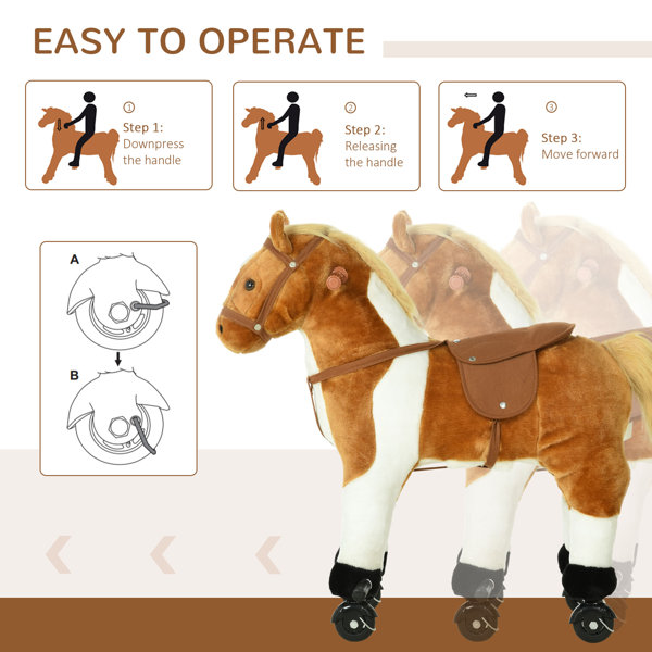 Qaba Kids Plush Rocker & Reviews | Wayfair