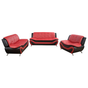 Red Living Room Sets You'll Love | Wayfair