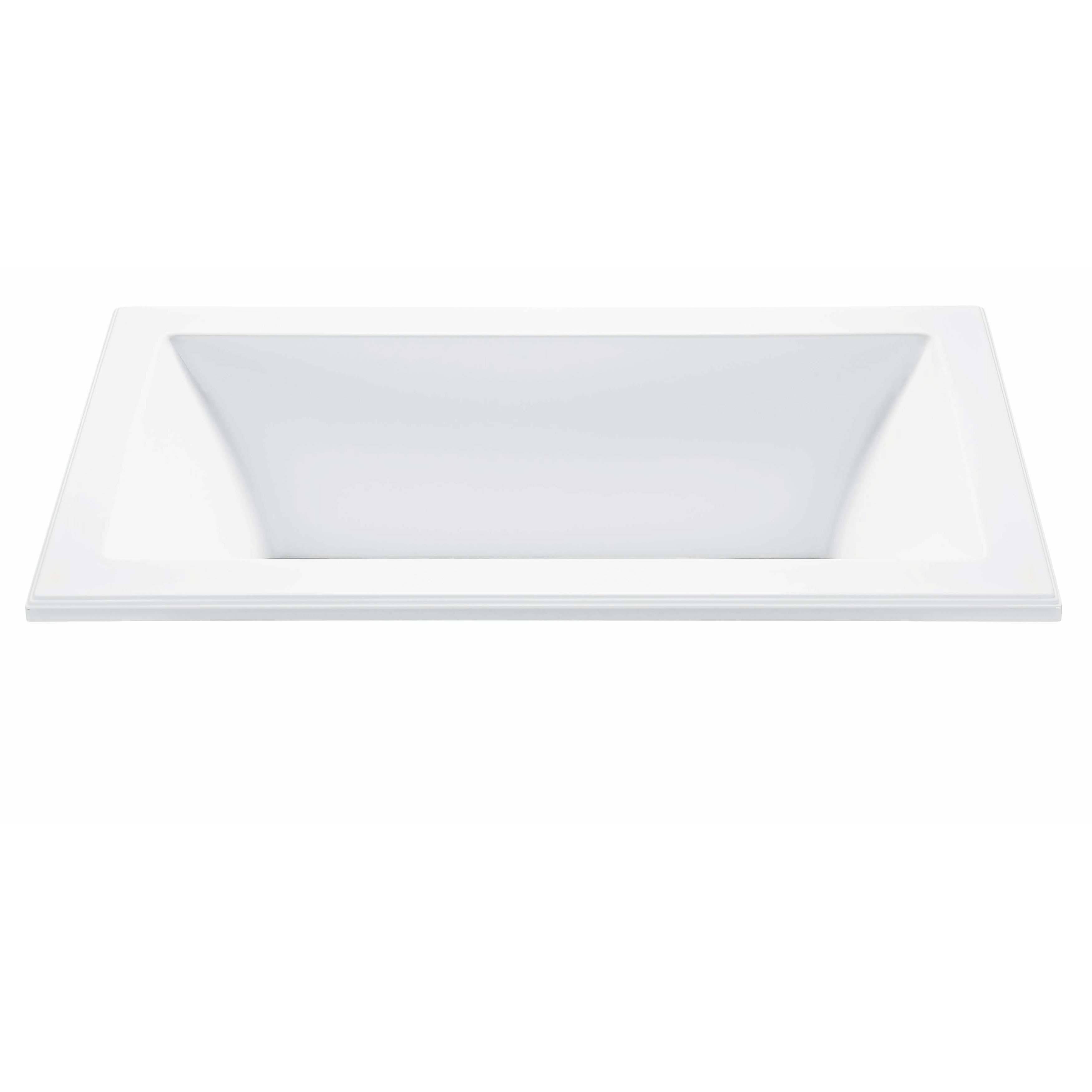 MTI Baths Madelyn 2 DoloMatte 66" x 36" Soaking Solid Surface Bathtub ...