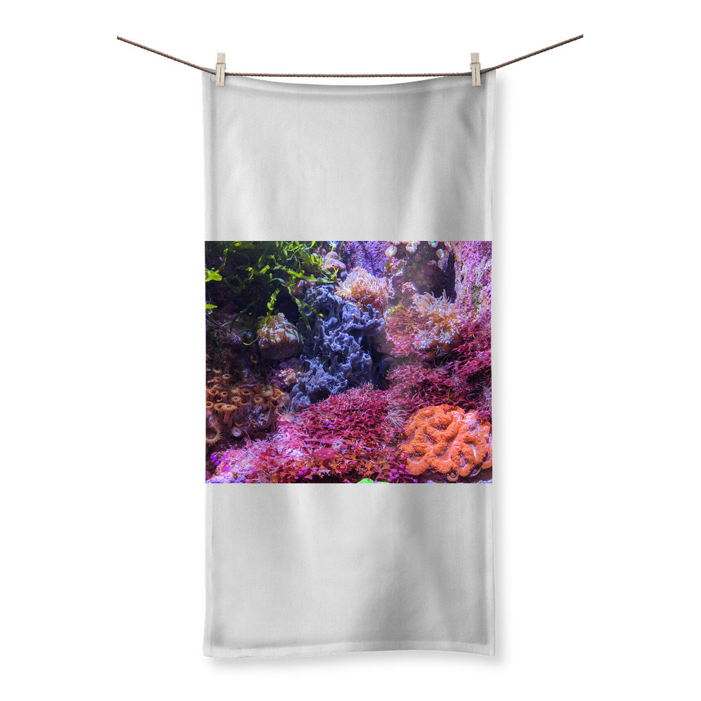 East Urban Home Aquariumfishtank Sublimation Fingertip Towel | Wayfair