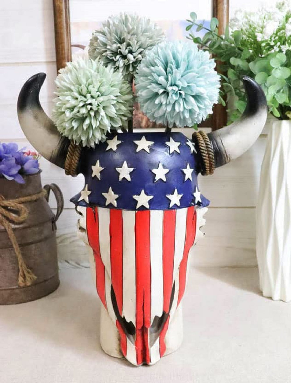 Union Rustic Western Patriotic US American Star Spangled Banner Old ...