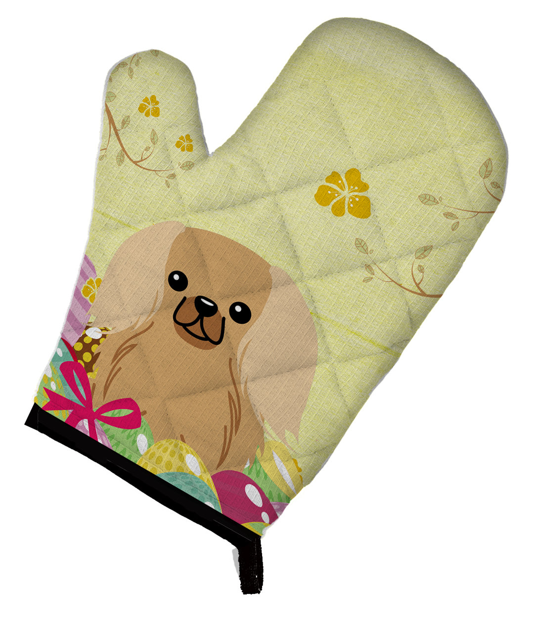 The Holiday Aisle® Saroyan Pekingese Sable Oven Mitt | Wayfair