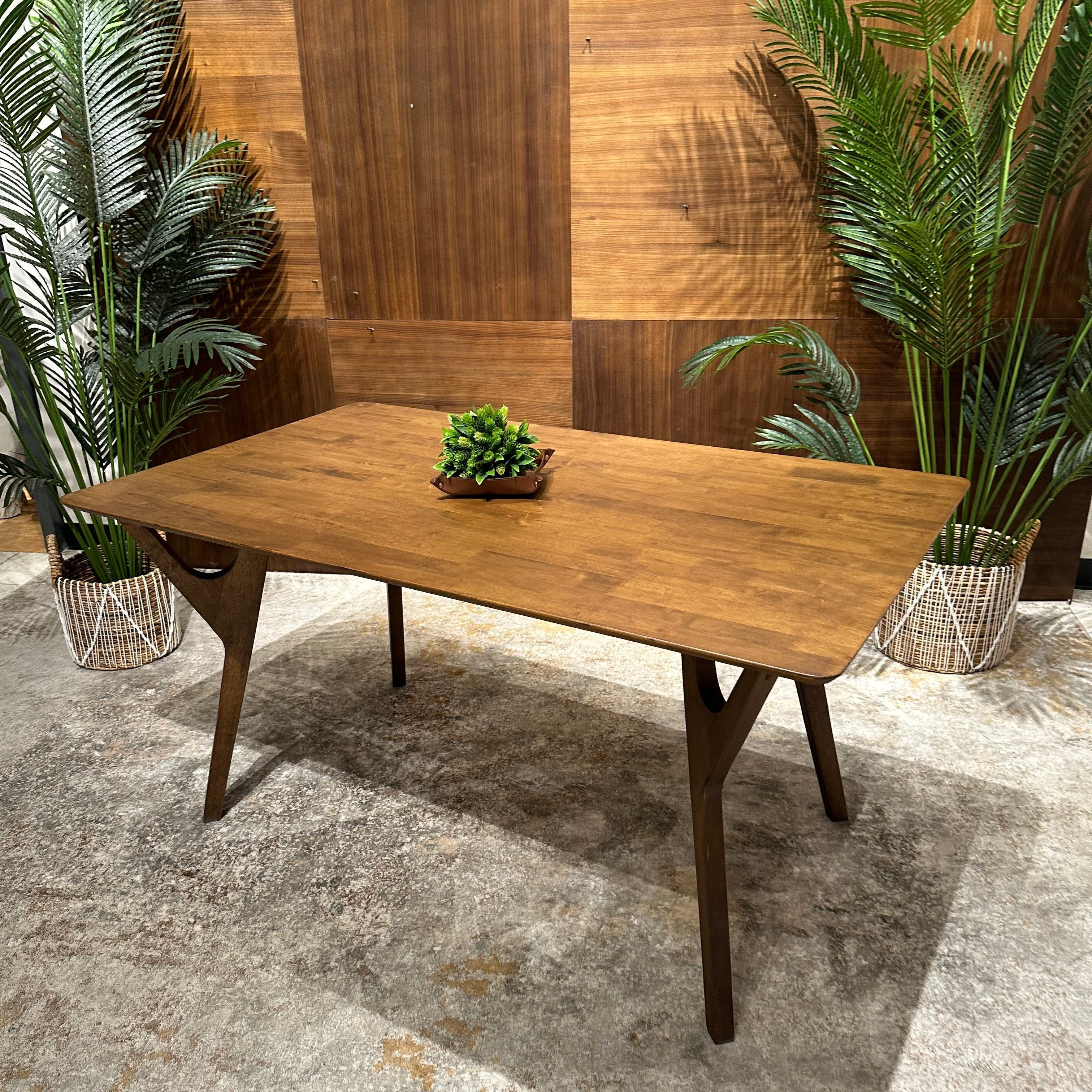 George Oliver Hudelson Crimson Maple Dining Table - Wayfair Canada