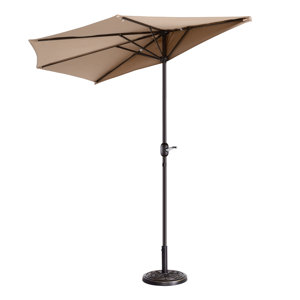 Half Patio Umbrellas You'll Love - Wayfair Canada