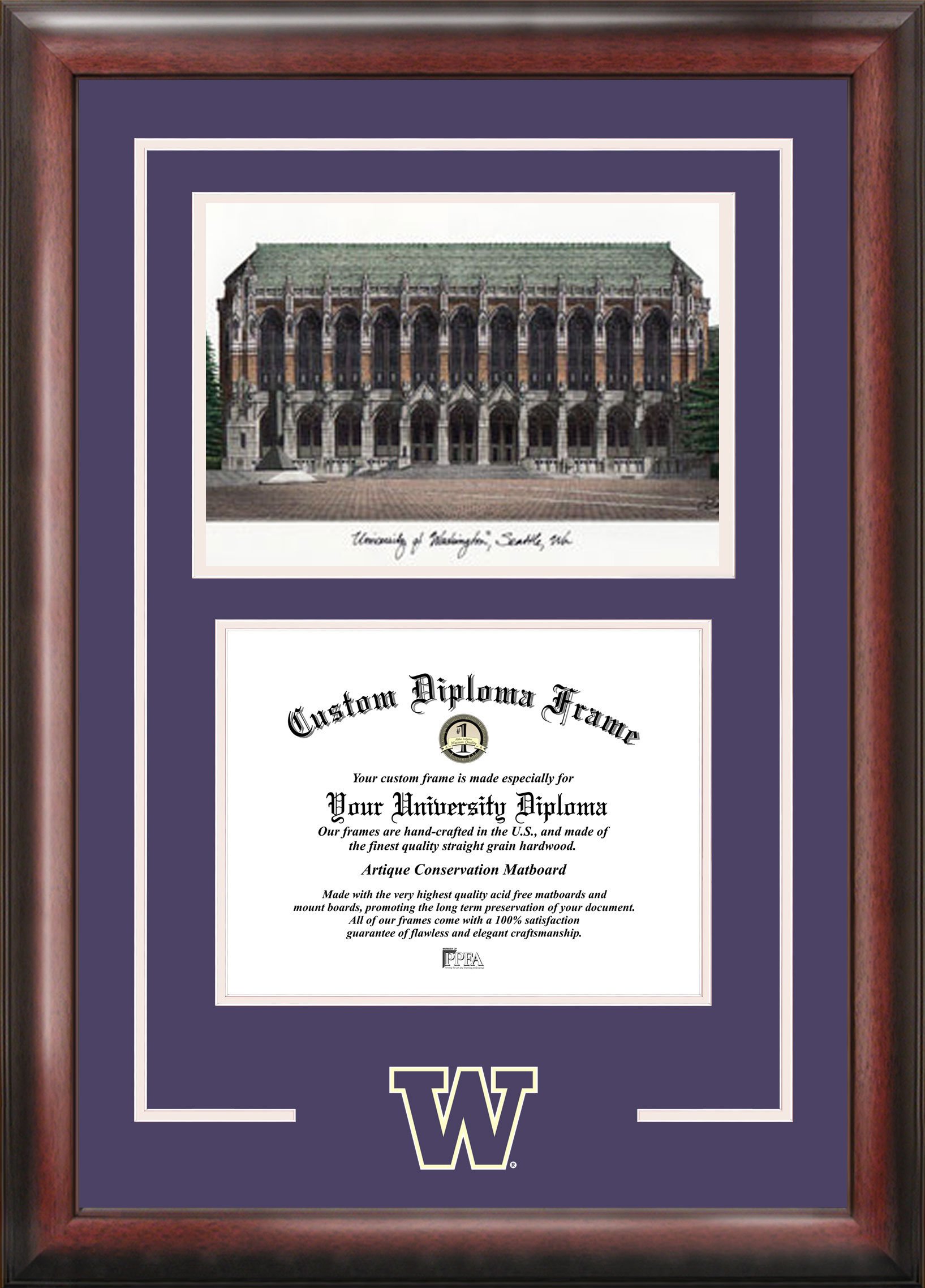 Patriot Frames NCAA Washington Huskies Spirit Graduate Diploma with ...
