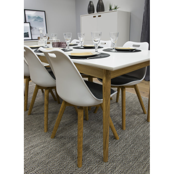 Tenzo Svea Solid Wood Base Dining Table | Wayfair