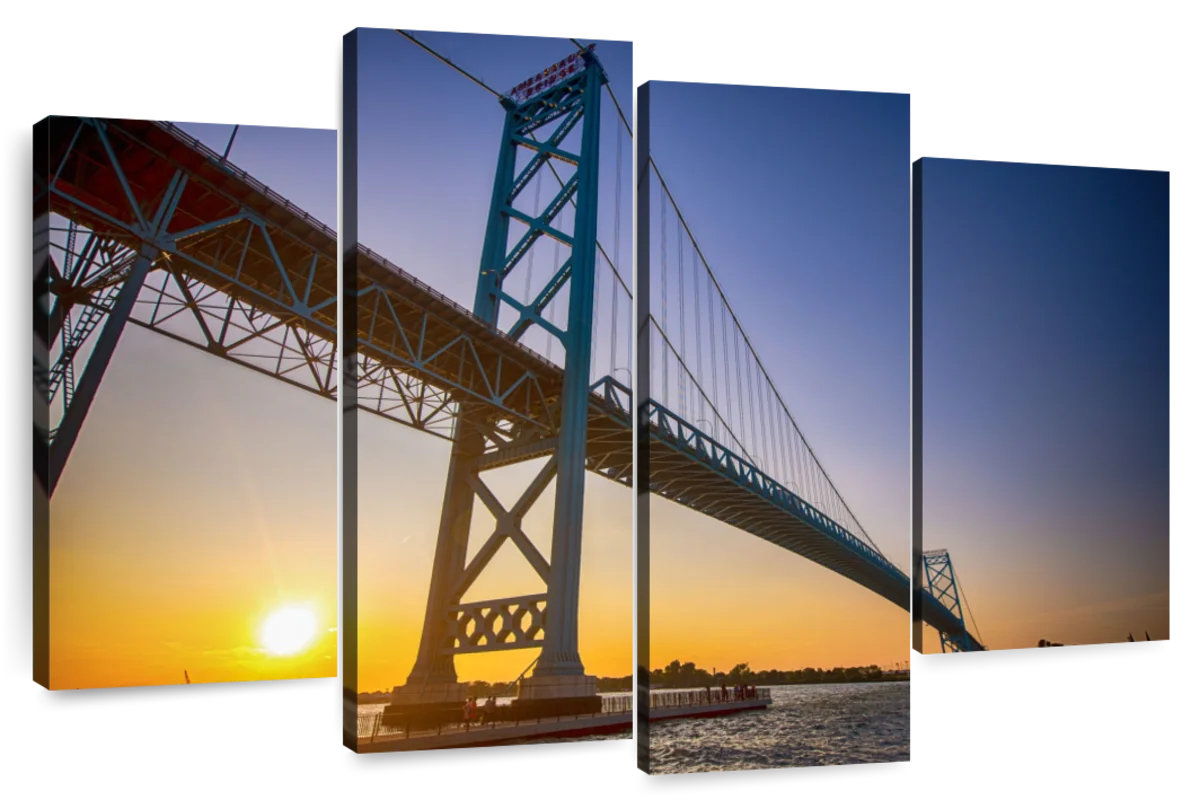 Elephant Stock Ambassador Bridge Sunset | Wayfair